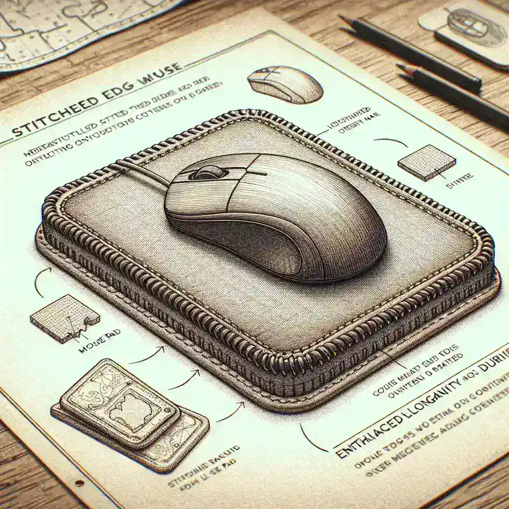 What is a Stitched-Edge Mouse Pad, and Why is it Better? - TrendyTechVerse